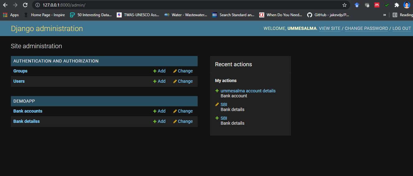 Python for Web Application - Umme Salma M